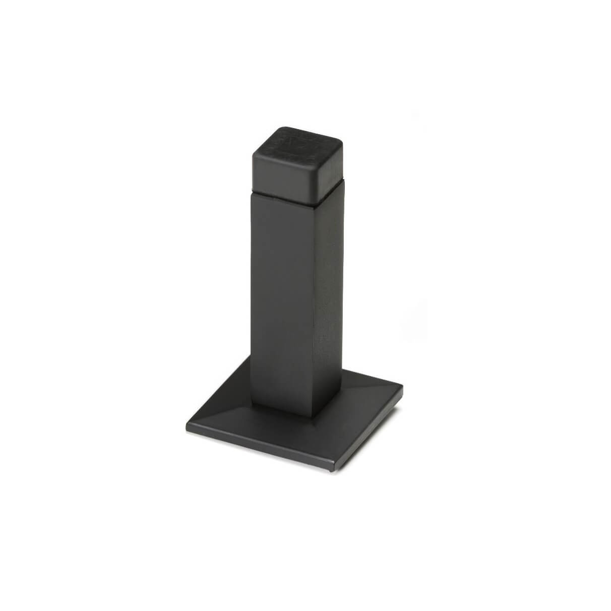 Square Door Stop - Wall Mounted - BLK - Parkwood