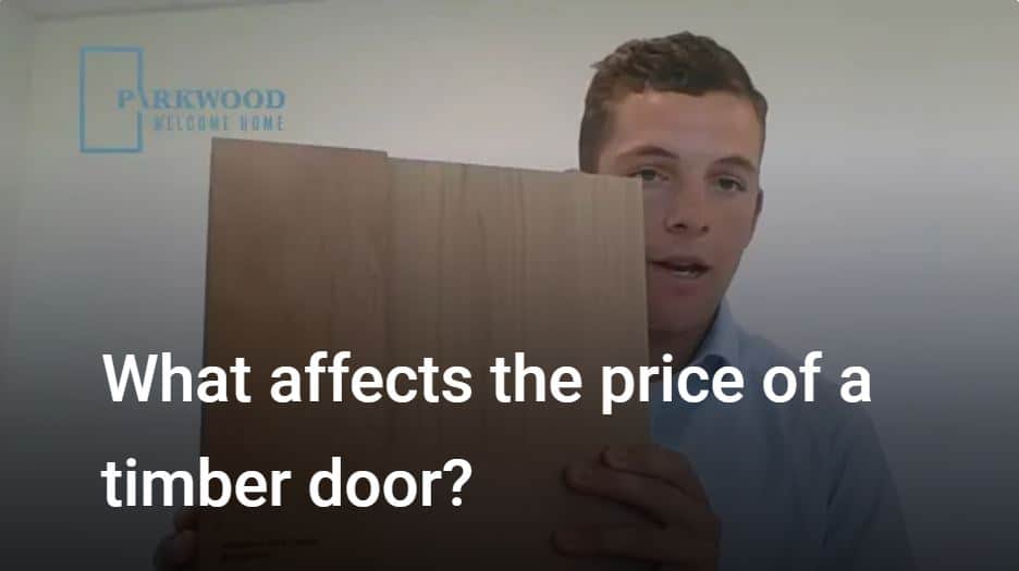 Pricing: Timber Doors - Parkwood