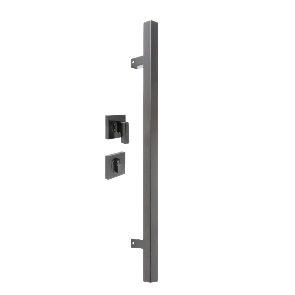 Soho Pull Handle Mini Turn Lockset - Parkwood